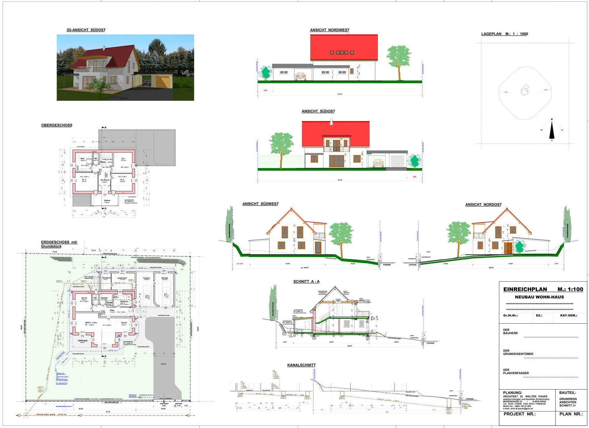 Dipl.-Ing. Walter Pauer | Architekt | Graz | Projekte